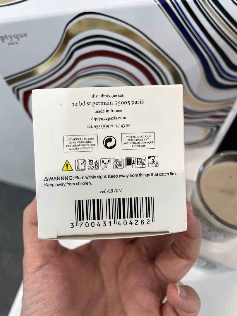 Diptyque White Box Limited Edition 2in1 Candle Set, Furniture & Home Living, Home Fragrance on ...