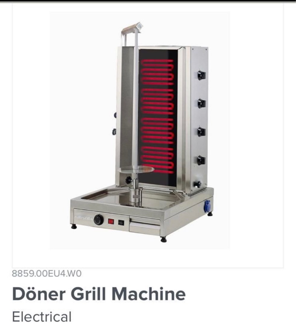 Doner grill machine,ozti brand .., TV & Home Appliances, Kitchen ...