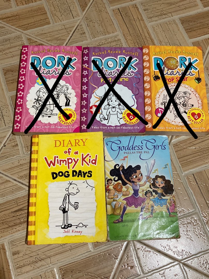 Diary of a Wimpy Kid, Goddess Girls, Hobbies & Toys, Books & Magazines ...