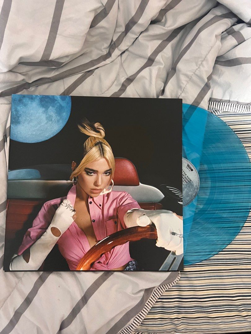 Dua Lipa Future Nostalgia Blue Vinyl on Carousell