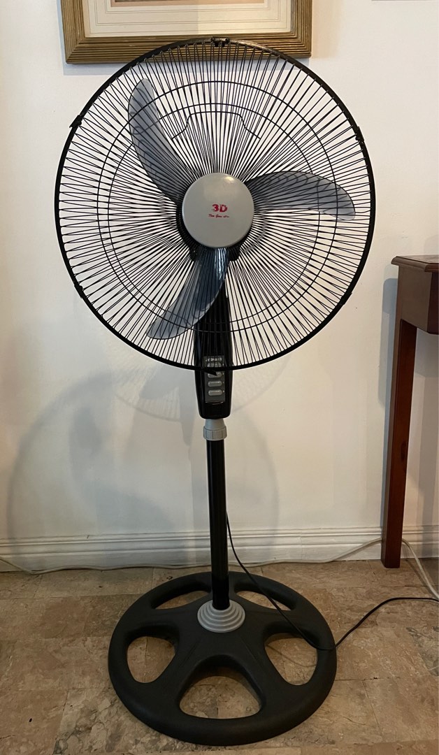 Electric Fan-3D Jet stream, Furniture & Home Living, Lighting & Fans ...