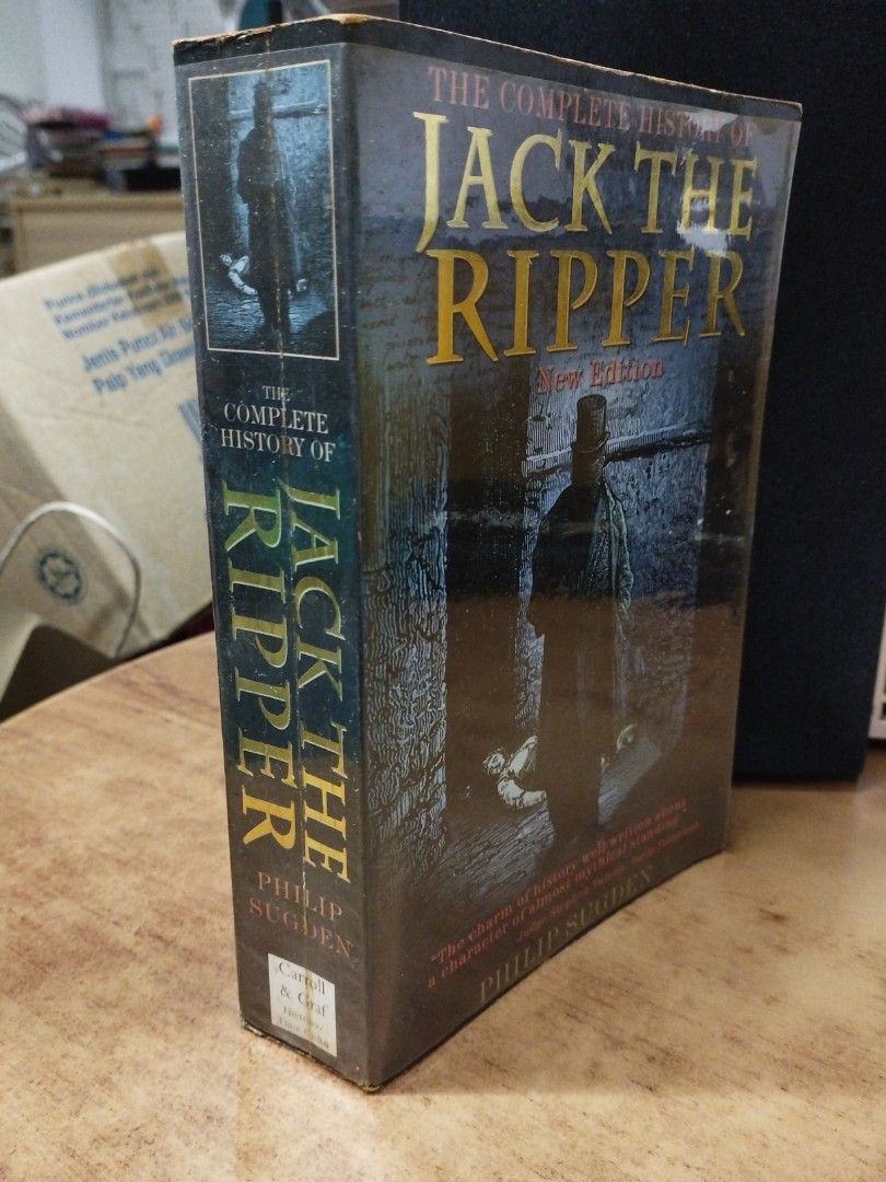 (ENG) The Complete History Of Jack The Ripper, Hobbies & Toys, Books ...