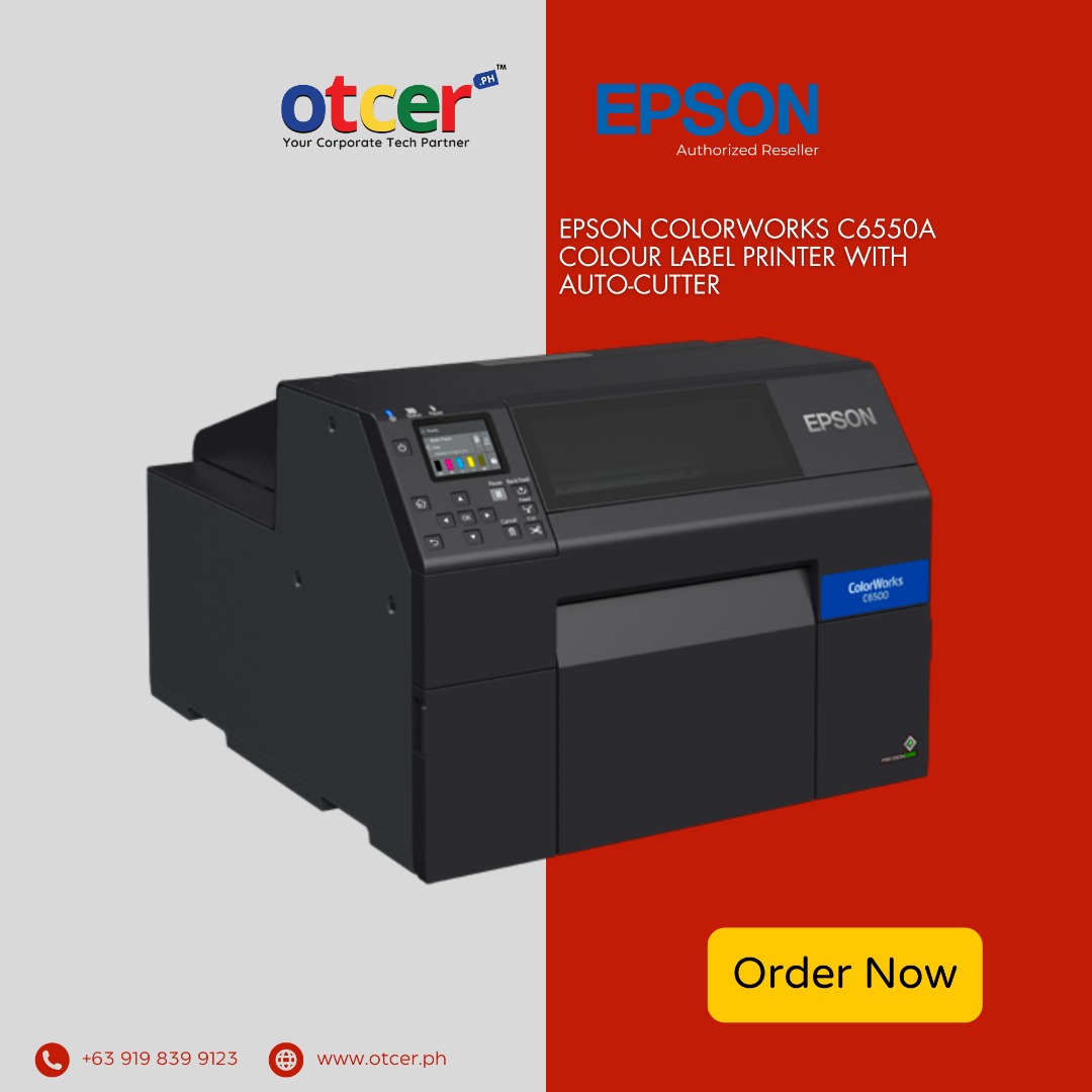 Epson ColorWorks C6550A Colour Label Printer, Computers & Tech ...