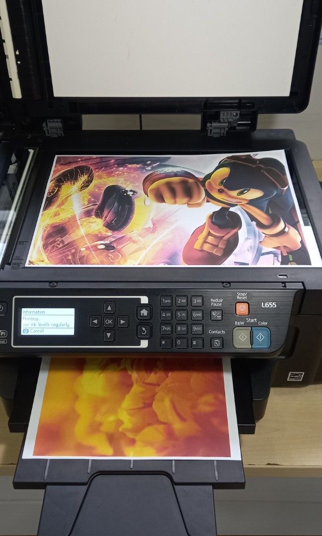 Epson Printer L655 Eco Tank, Computers & Tech, Printers, Scanners ...