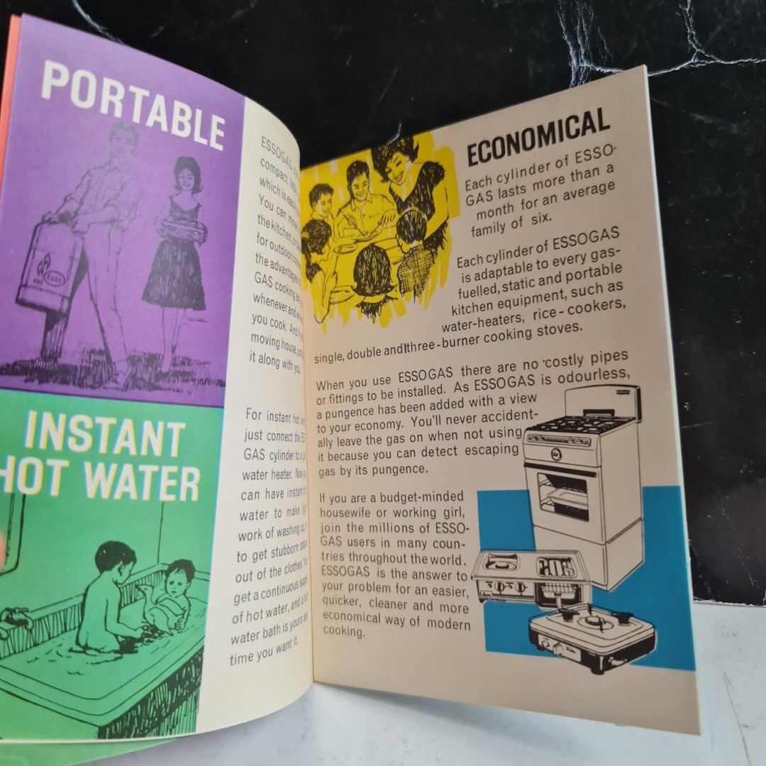 Esso Gas Promotion flyer, promoting gas cylinder, Hobbies & Toys ...