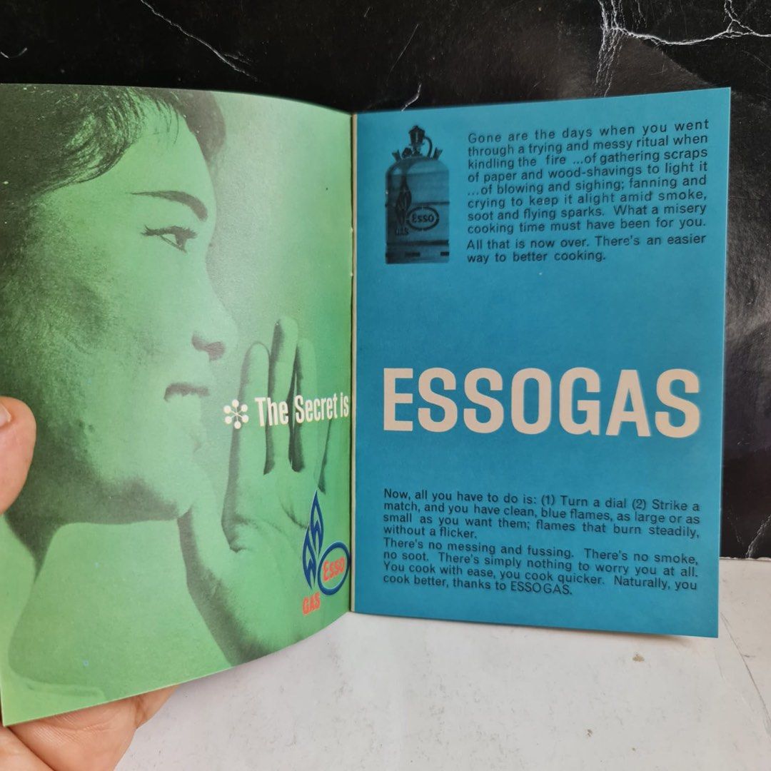 Esso Gas Promotion flyer, promoting gas cylinder, Hobbies & Toys ...