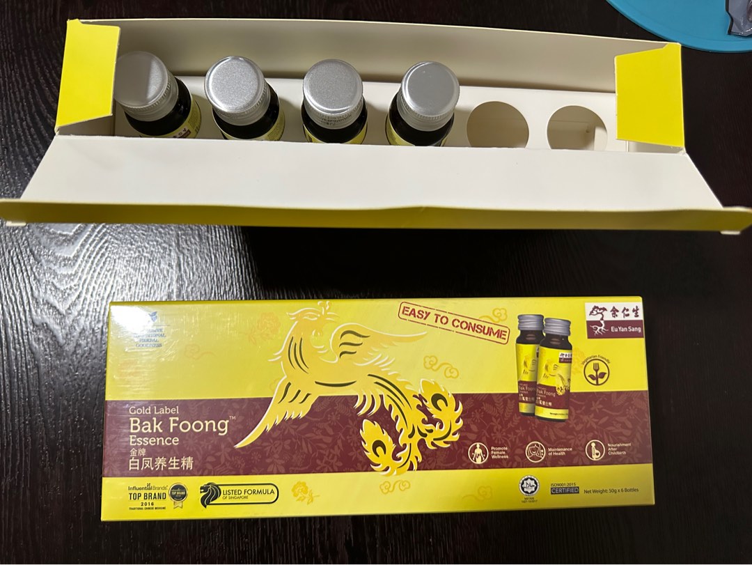 Eu Yan Sang Bak Foong Essence Gold Label, Health & Nutrition, Health ...