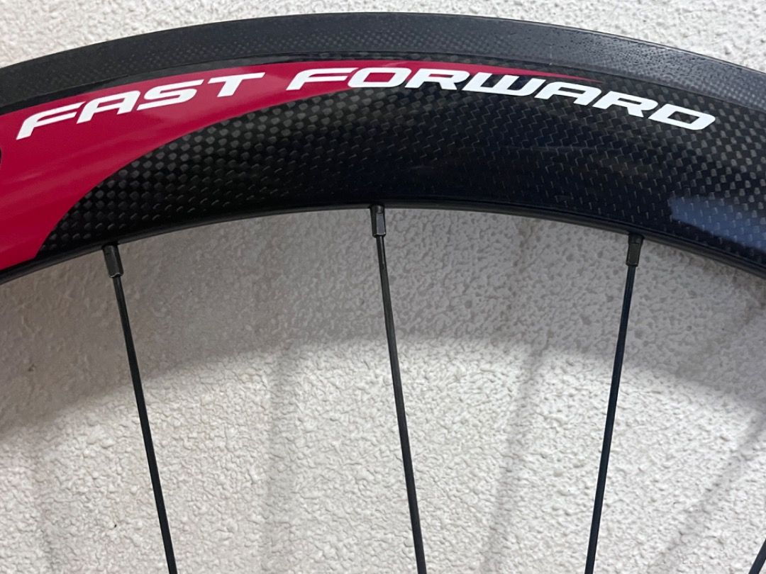 Fast forward F5R F6R carbon wheelset 700c tubular, Sports Equipment ...