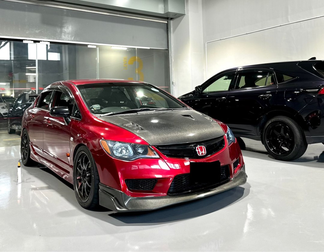 FD2R JS Carbon Front Lip Civic Type R, Car Accessories, Accessories on ...