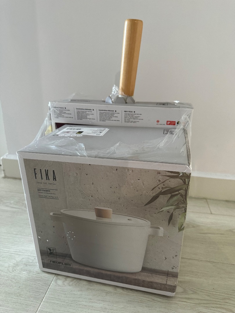 FIKA Deep Stock Pot, Furniture & Home Living, Kitchenware & Tableware ...