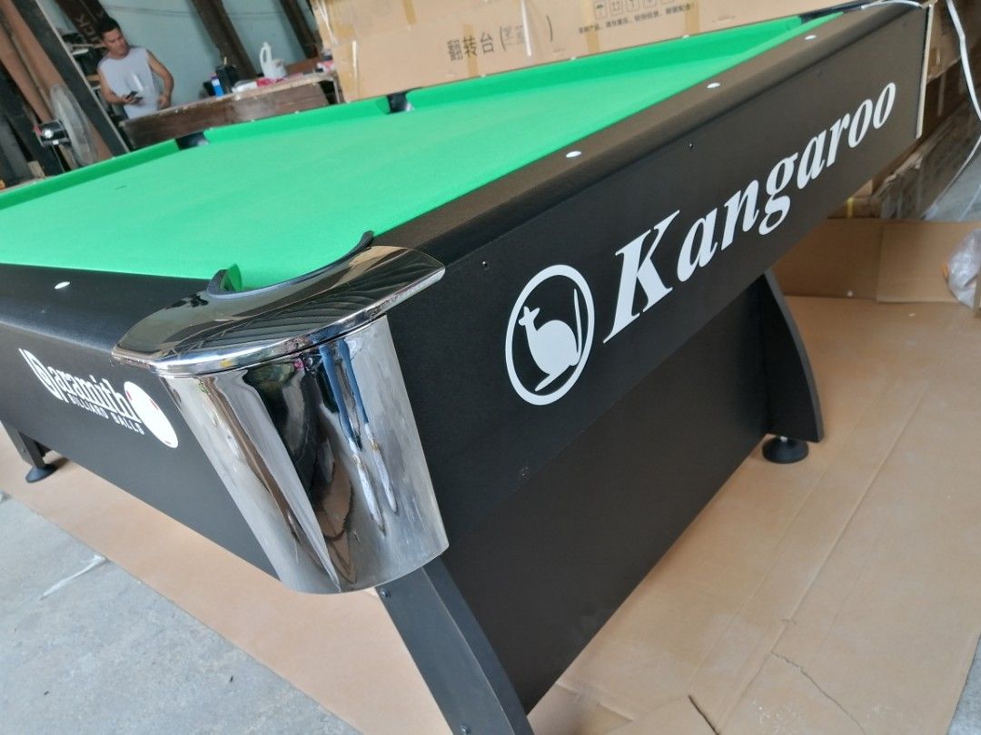 For sale 4x8 mdf kangaroo billiards table on Carousell