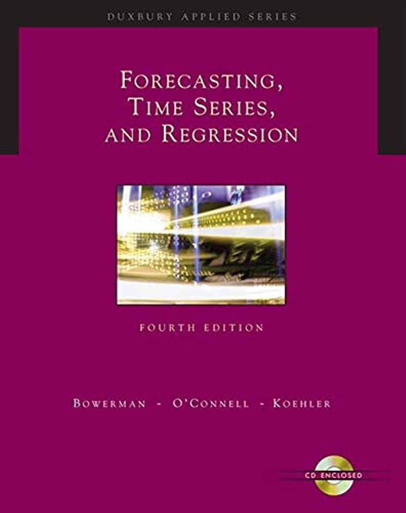 Forecasting, Time Series, and Regression (with CD-ROM), Hobbies & Toys ...