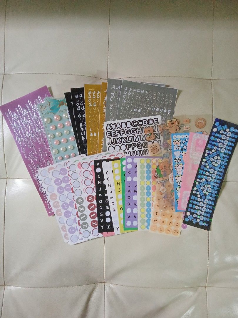 [FREE] Sticker Set, Hobbies & Toys, Stationery & Craft, Craft Supplies ...
