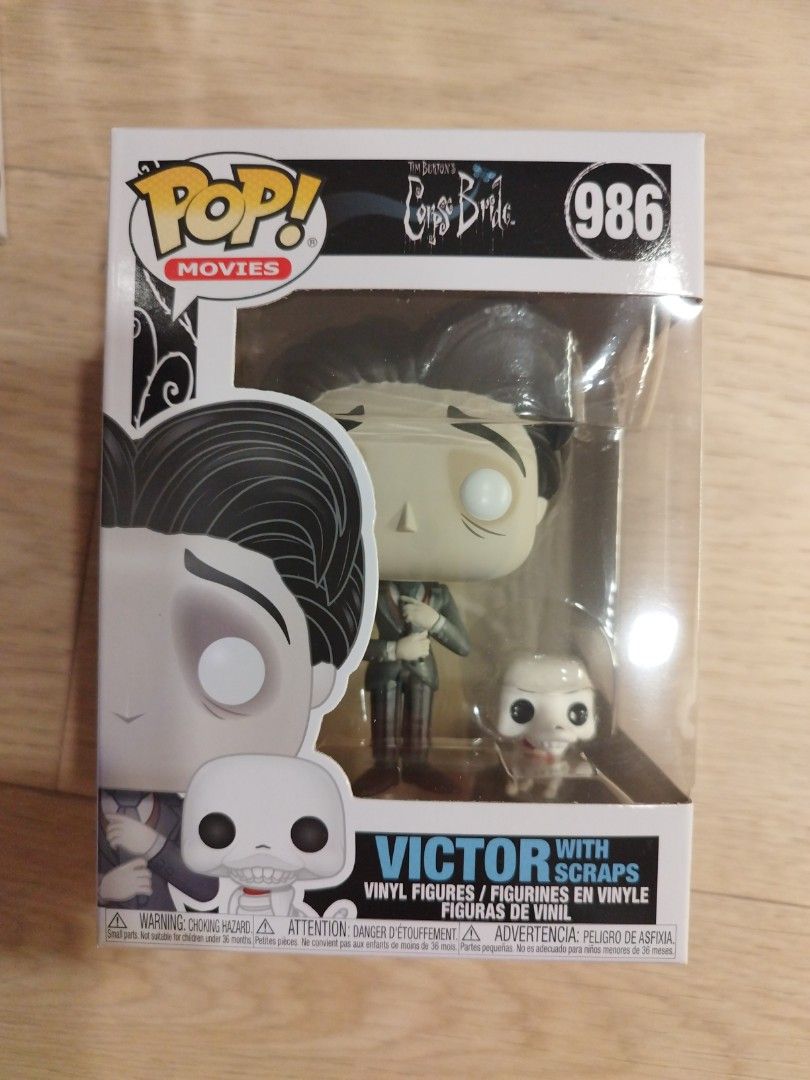 Funko Pop - Disney Corpse Bride Victor with Scraps, Hobbies & Toys ...