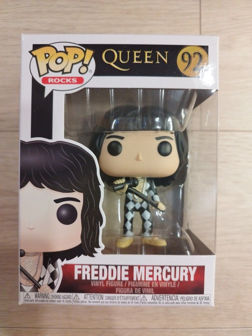 Funko Pop - Rocks Queen Freddie Mercury #92, Hobbies & Toys, Toys ...