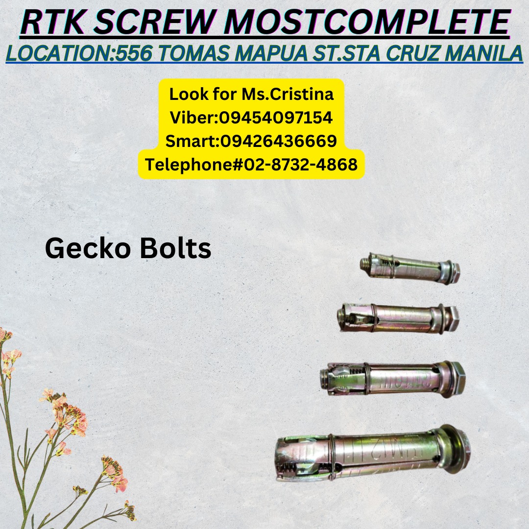 Gecko Bolts on Carousell