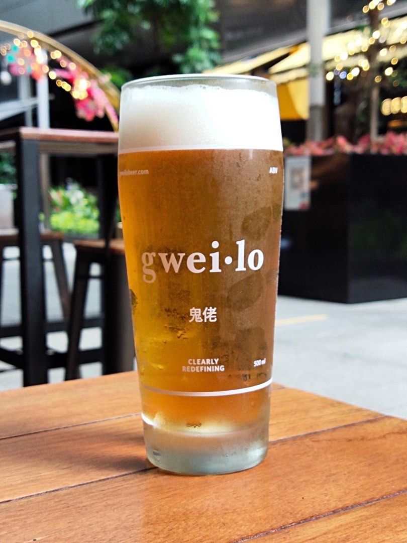 Gweilo 50cl beer glass, Furniture & Home Living, Kitchenware & Tableware, Other Kitchenware ...