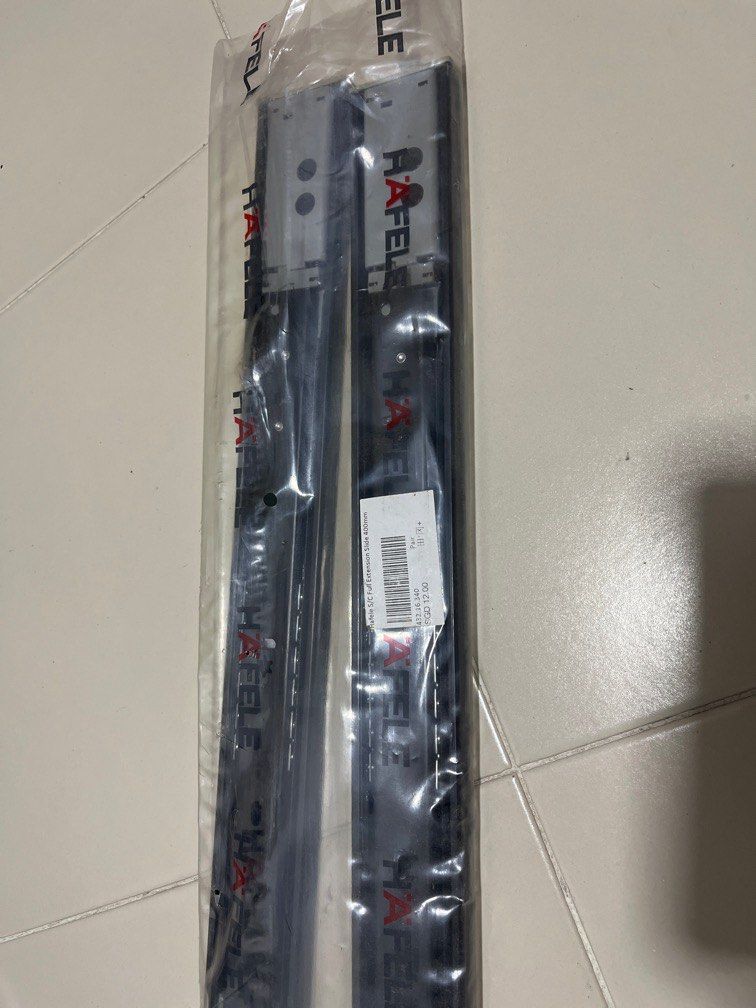 Hafele Soft Close Drawer Runner, Furniture & Home Living, Furniture ...