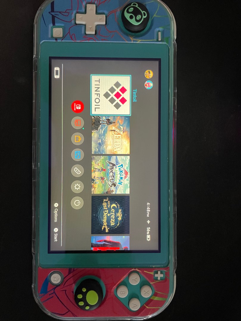Hard modded Nintendo Switch Lite, Video Gaming, Video Game Consoles ...
