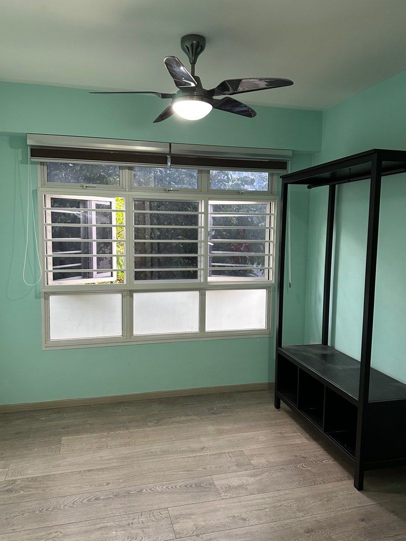 HDB 5-room window grills (white colour), Furniture & Home Living ...