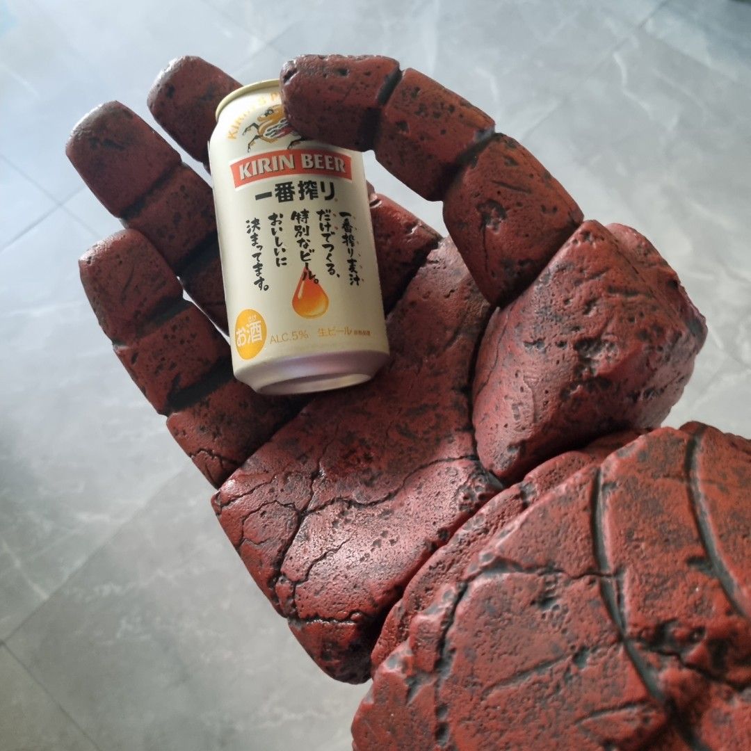Hellboy Right Hand Of Doom 1:1 Life-Size Figure Statue Resin Prop ...