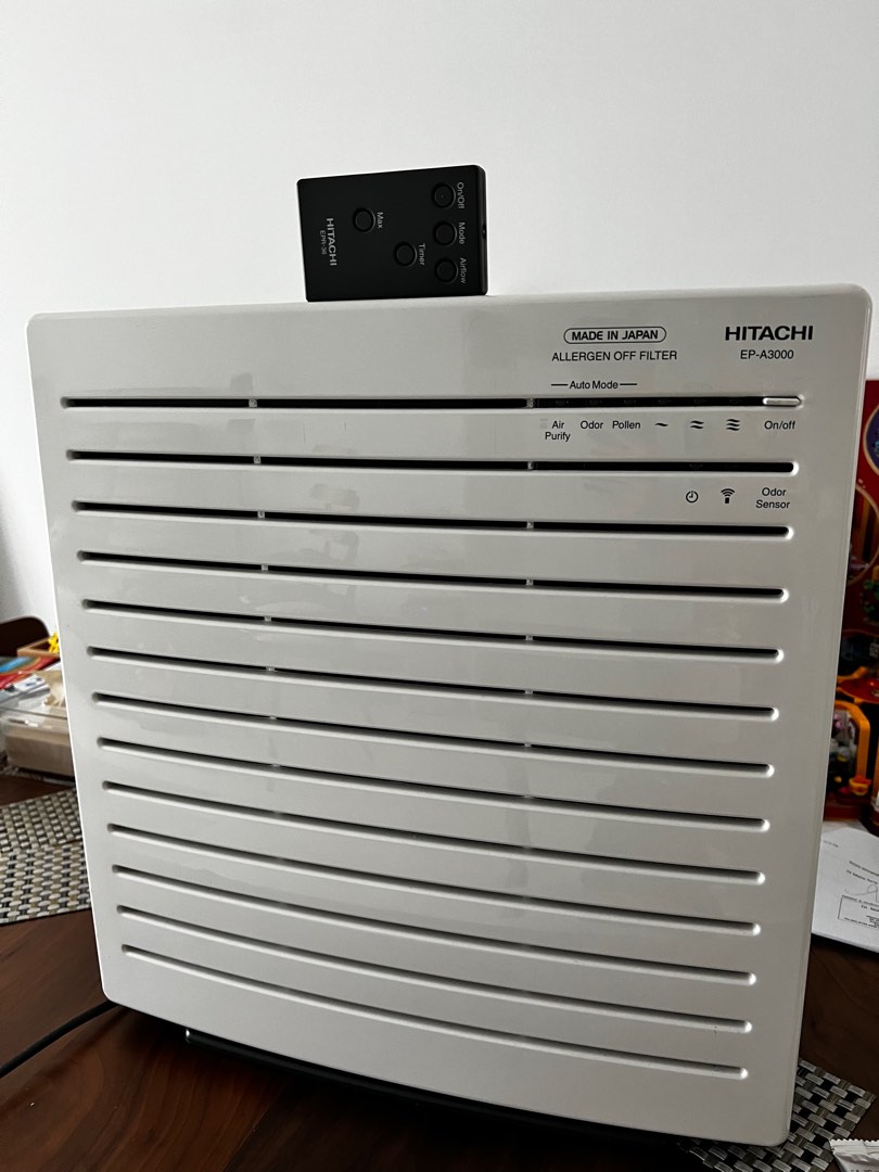 Hitachi Air Purifier EP-A3000 Made in Japan, TV & Home Appliances, Air ...