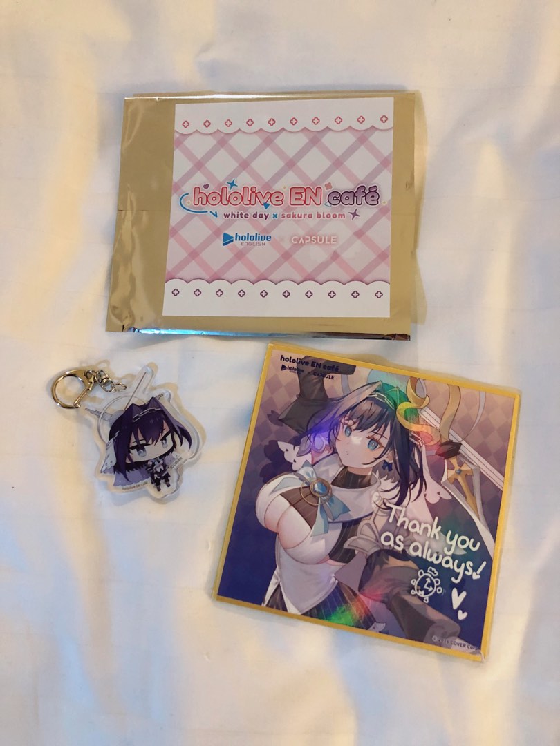 Hololive x Capsule (Kronii Merch), Hobbies & Toys, Memorabilia ...