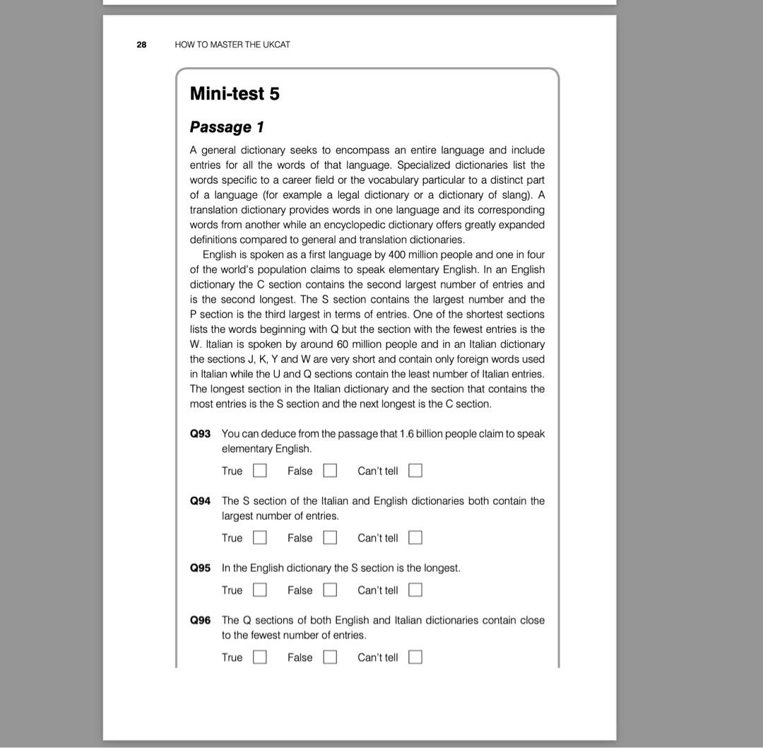 HOW TO MASTER THE UKCAT (5th Edition), Hobbies & Toys, Books ...