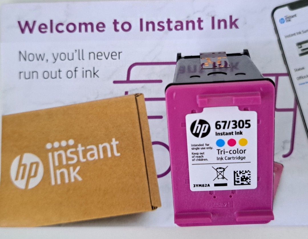 HP Instant Ink Cartridge, Computers & Tech, Printers, Scanners ...
