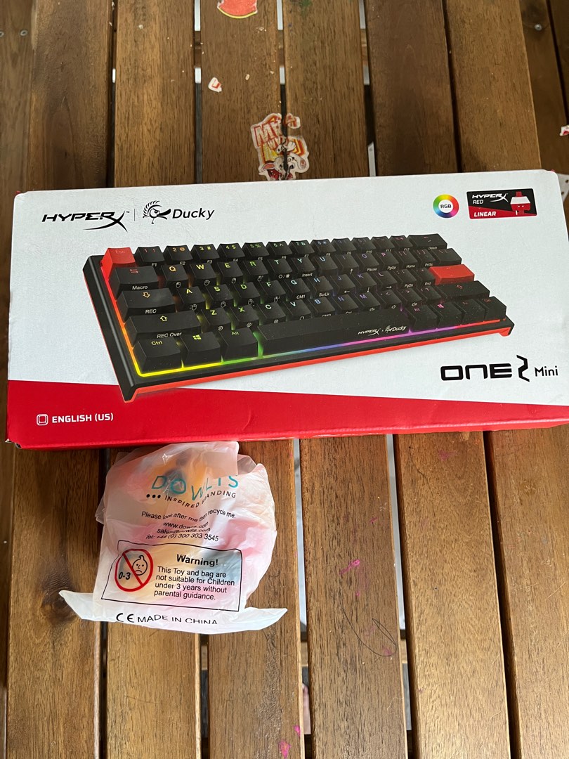 HyperX x Ducky One 2 Mini limited edition keyboard, Computers & Tech ...