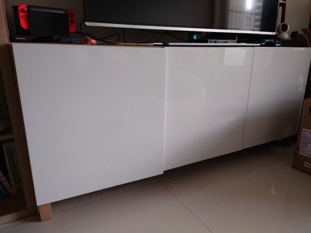 Ikea besta tv console, Furniture & Home Living, Furniture, TV Consoles ...