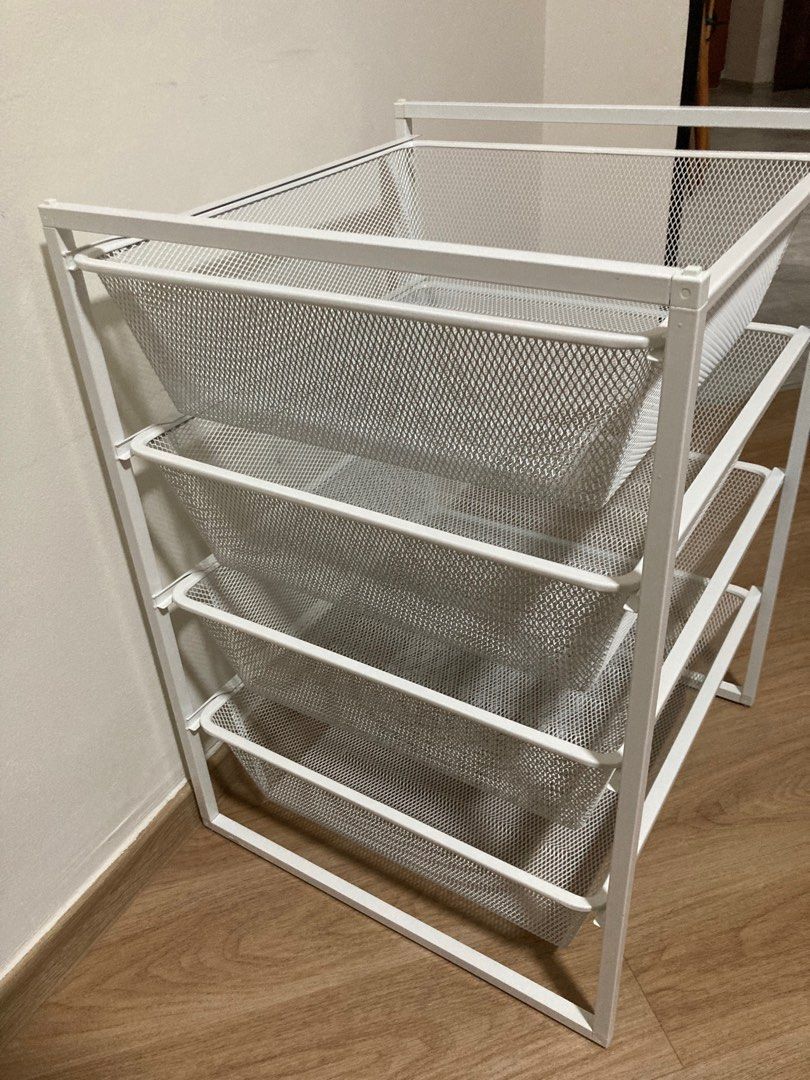 IKEA Jonaxel storage drawer (4 basket drawers), Furniture & Home Living ...