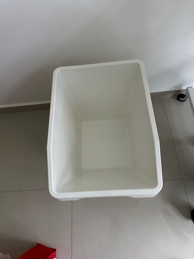 IKEA Sortera storage box with lid 60L, Furniture & Home Living, Home ...