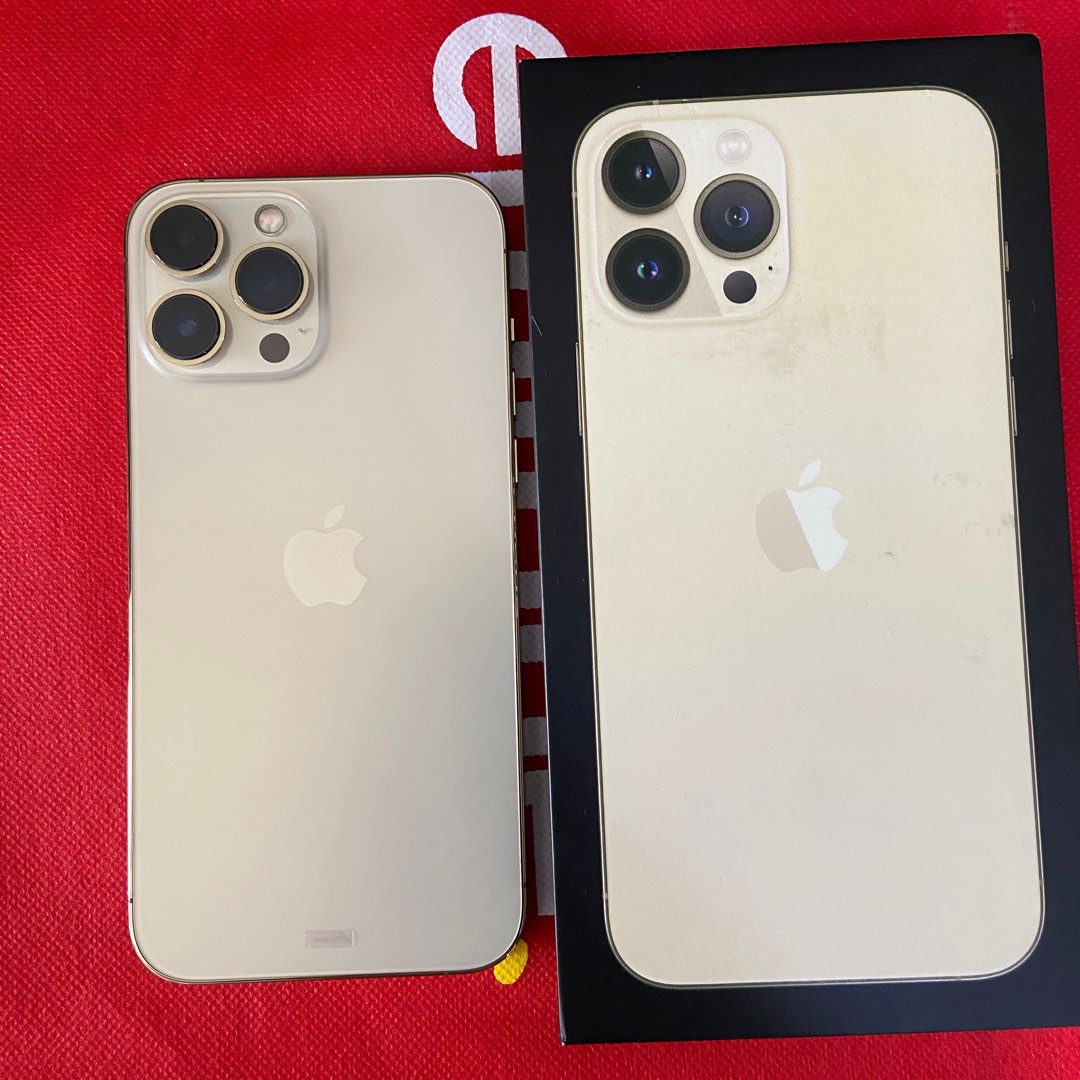 Iphone 13 promax 128gb ibox second, Telepon Seluler & Tablet, iPhone ...