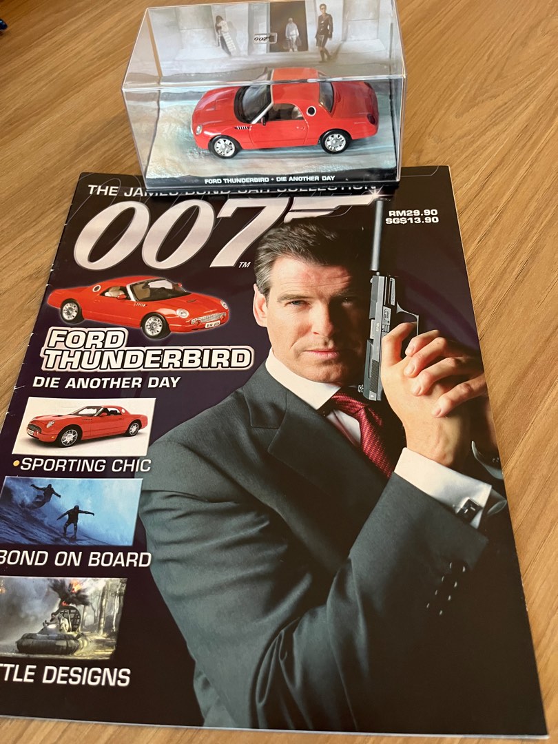 James Bond’s Ford Thunderbird Diecast Model, Hobbies & Toys, Toys ...