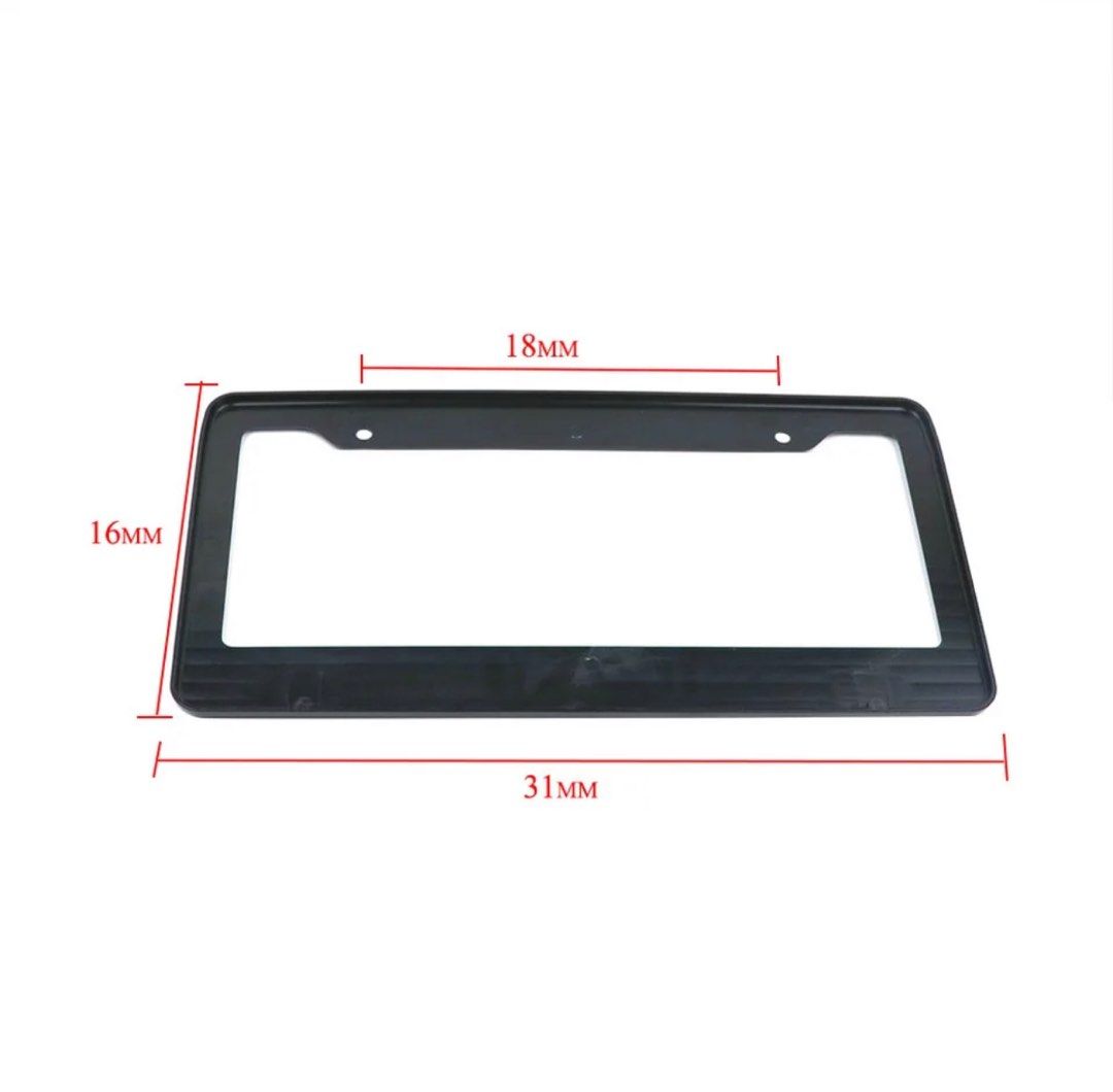 JDM car plate frame, Car Accessories, Accessories on Carousell