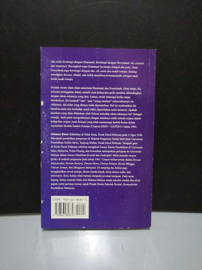 Jejak Remaja oleh Osman Rasul - NOS edisi kedua 2004 - original DBP ...