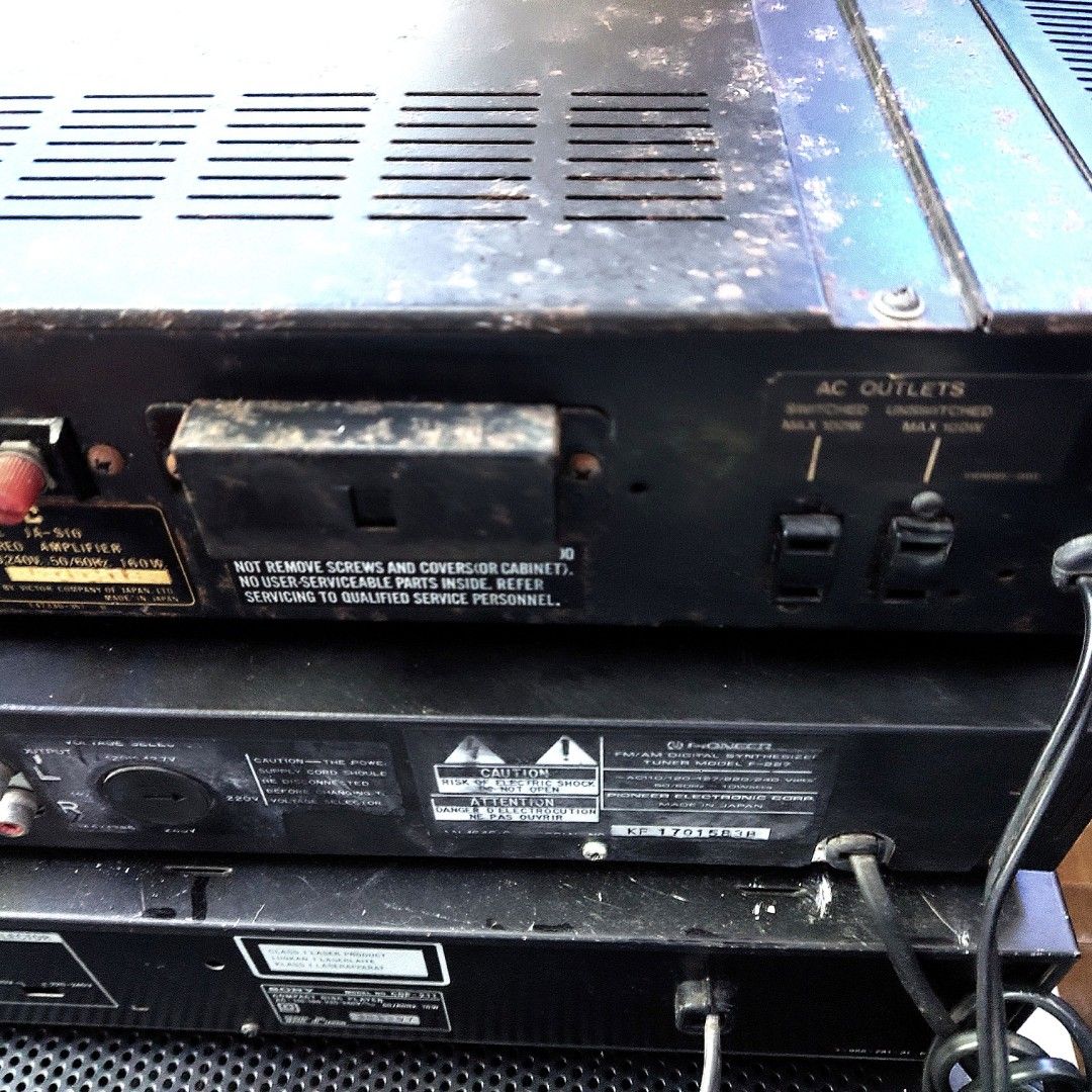 JVC JA-S10 Integrated Stereo Amplifier solid state amp for speakers and ...