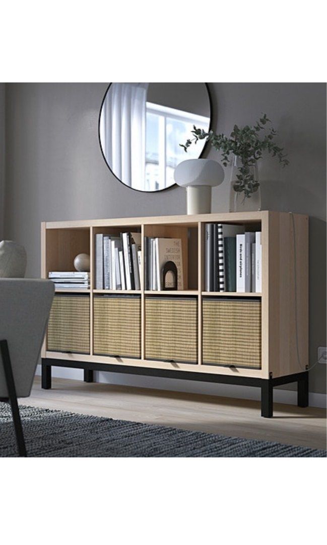 KALLAX Shelving unit with underframe Tv console Malm Brimnes Hemnes ...