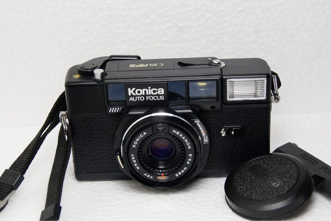 Konica C35 AF2 Film Camera, Photography, Cameras on Carousell