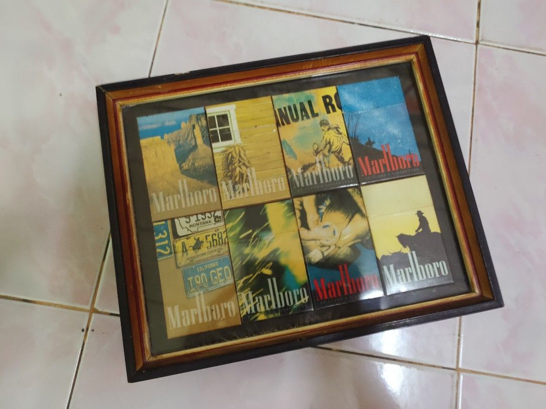 Kotak Marlboro classic entik vantage, cantik bersih siap frame, Hobbies ...