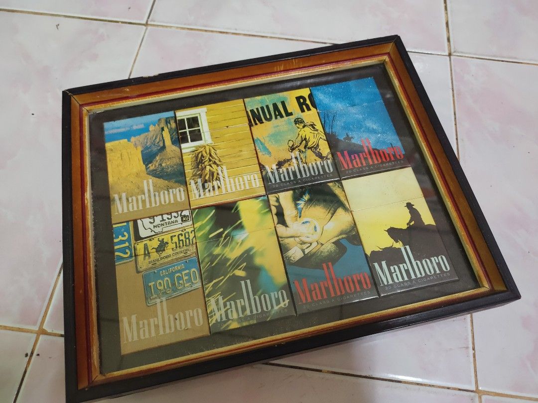 Kotak Marlboro classic entik vantage, cantik bersih siap frame, Hobbies ...