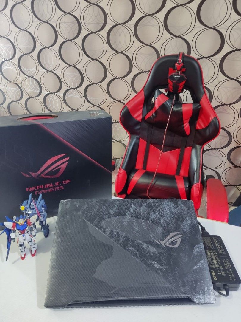 Laptop Gaming Asus Rog Core i7 RAM 16gb SSD+HDD Dual VGA Nvidia Siap ...