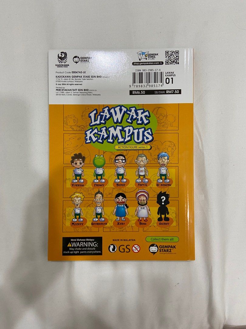 Lawak Kampus Jilid 1 ( Karya Keith ), Hobbies & Toys, Books & Magazines ...