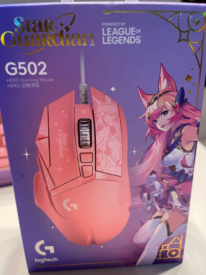 LEAGUE OF LEGENDS X Logitech G502 Hero Gaming Mouse, 電腦＆科技, 電腦周邊及配件, 電腦 ...