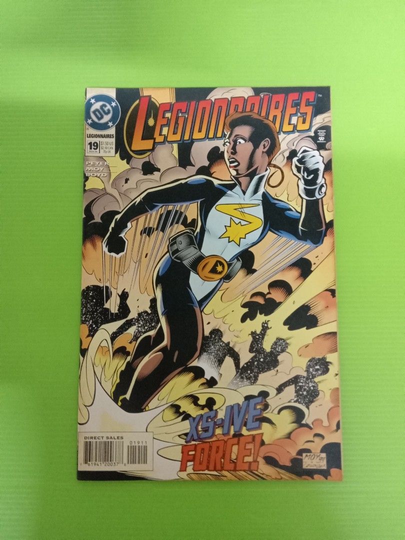 Legionnaires #19 ( Jeffrey Moy - Cover Art ) DC Comics, Hobbies & Toys ...