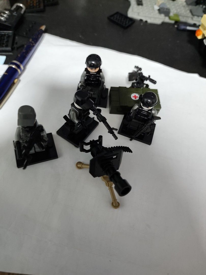 Lego compatble military special forces. Pmc blackwater squad, Hobbies ...