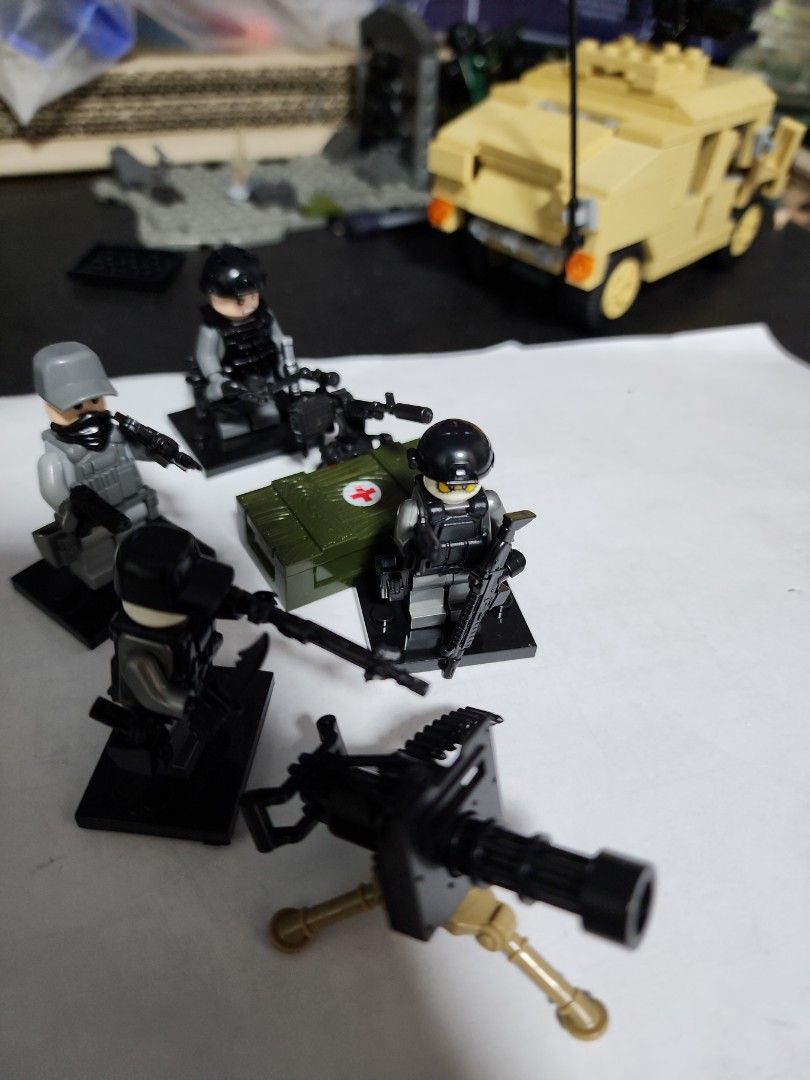Lego compatble military special forces. Pmc blackwater squad, Hobbies ...