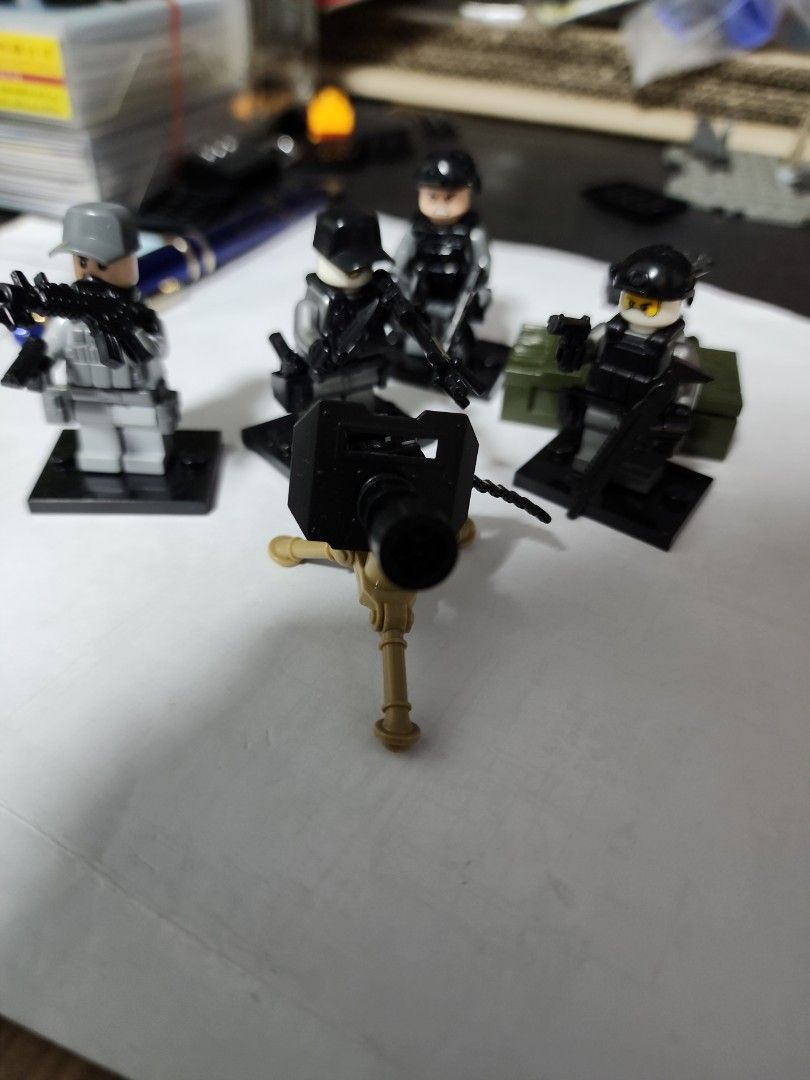Lego compatble military special forces. Pmc blackwater squad, Hobbies ...