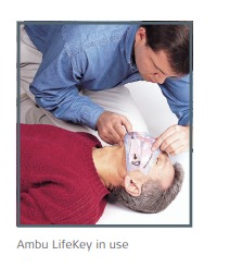 LIFE KEY Ambu A503 Handy Key Chain Resuscitation Mask | Topeng ...